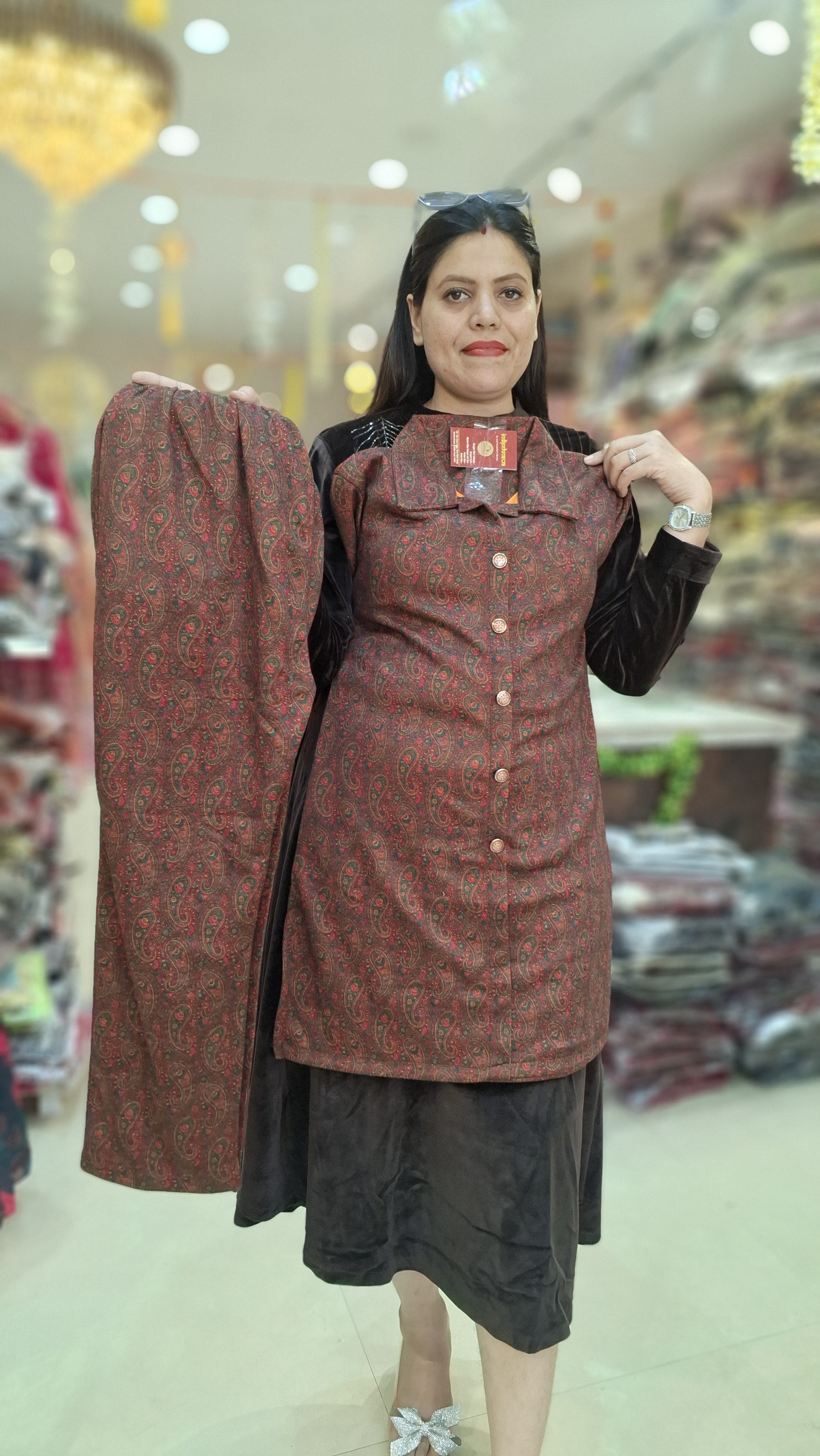 KULU DESIGN WOLLEN CORDSET (ARTICAL NO-3) – Arsh Wardrobe Collection